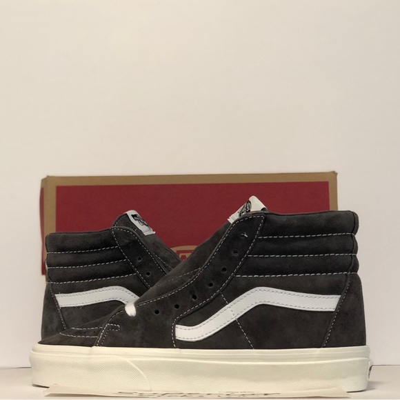 Vans | Shoes | Vans Sk8hi Pig Suede Rabbitsnow White | Poshmark